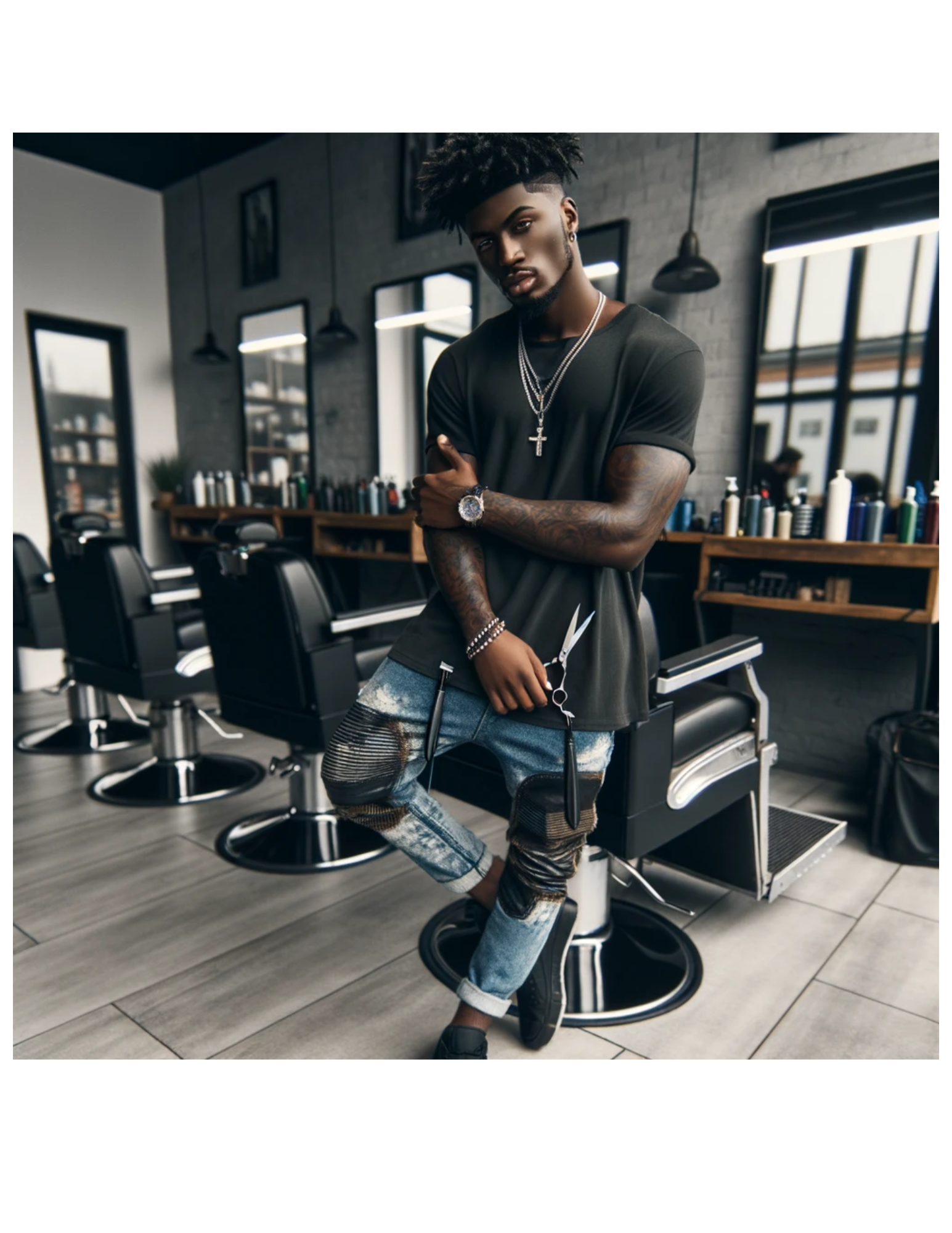 Snip & Style Barber/Barbershop Images – The Kaleidoscope Project, LLC