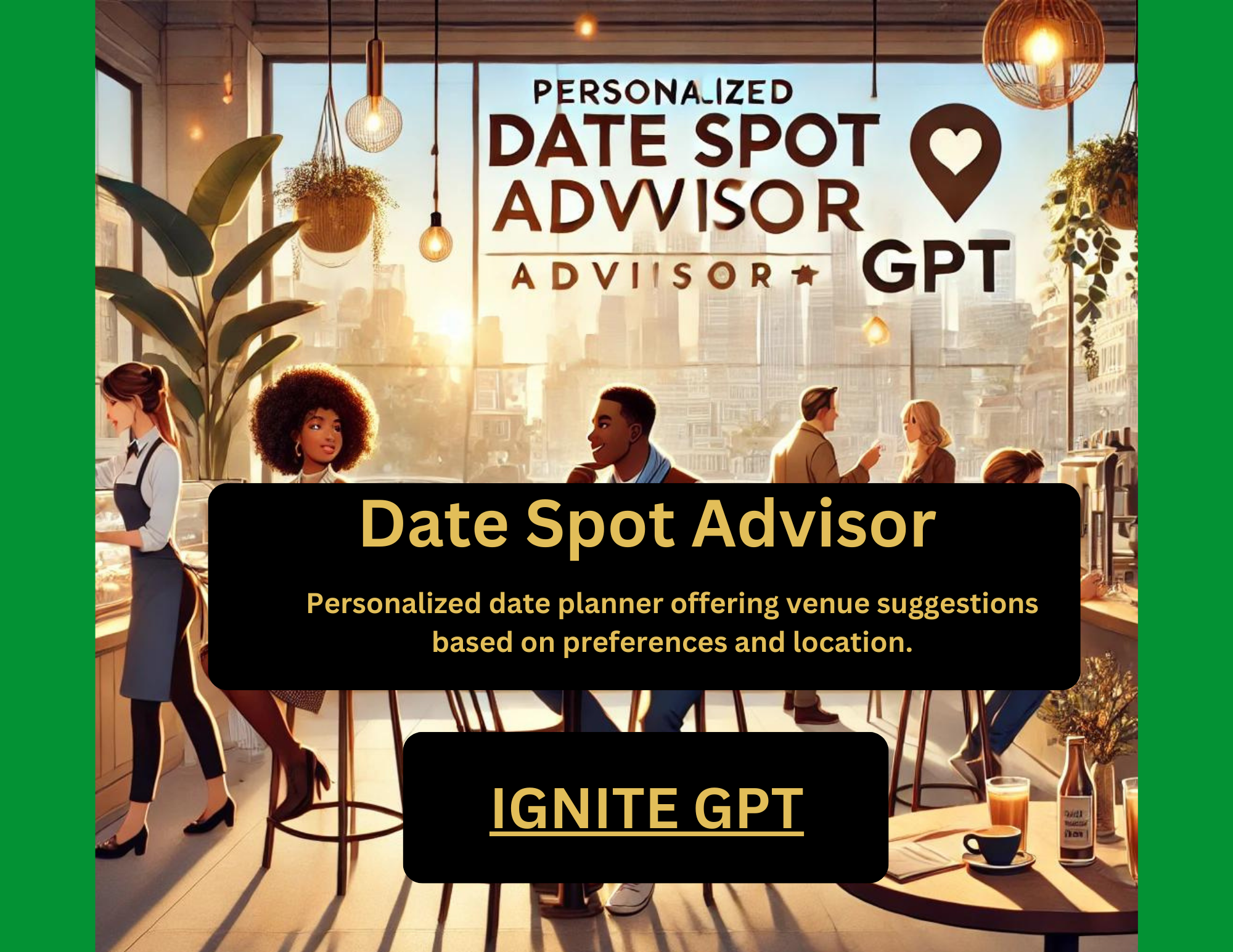 Date Spot Advisor – The Kaleidoscope Project, LLC