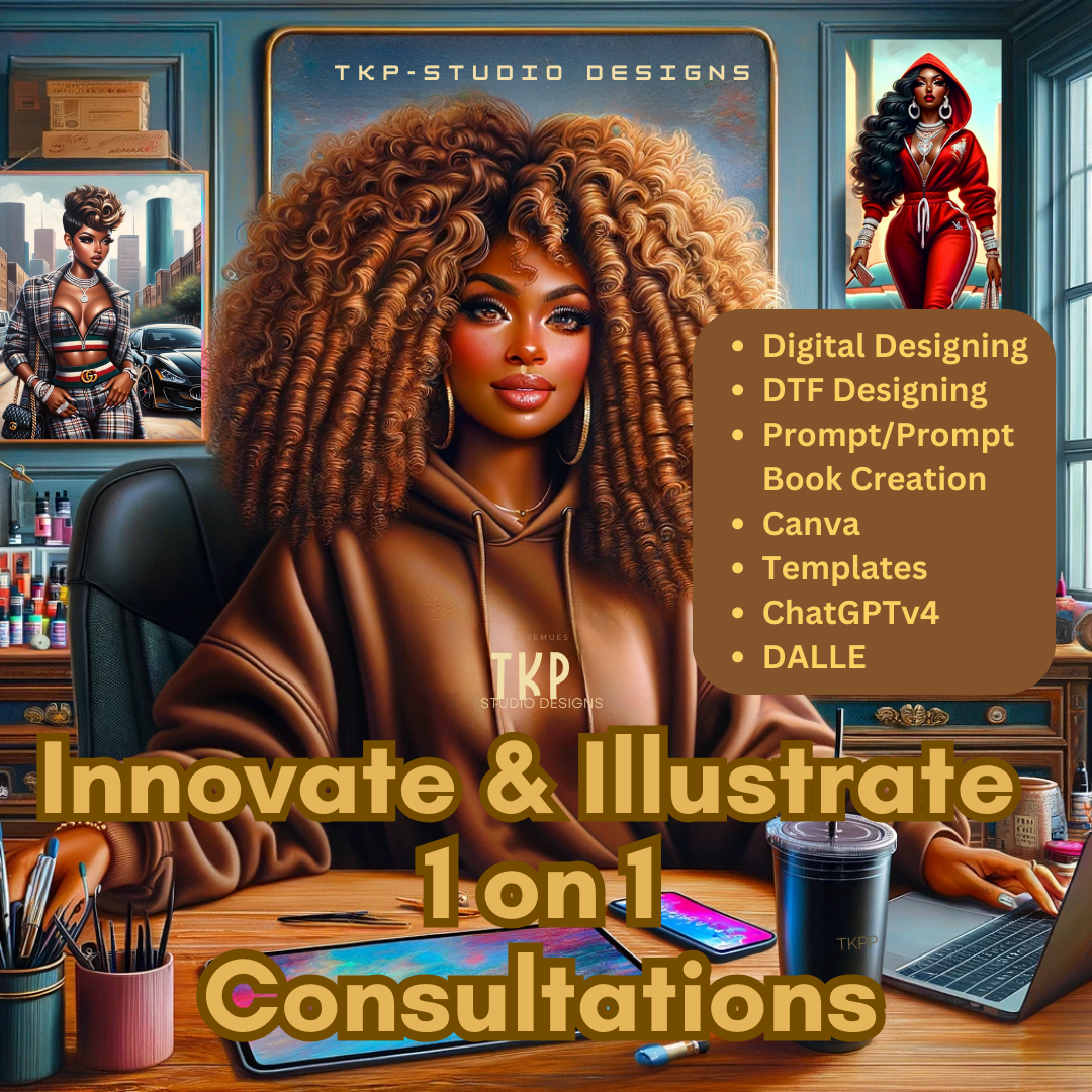 Innovate & Illustrate 1 on 1 Consultations – The Kaleidoscope Project, LLC