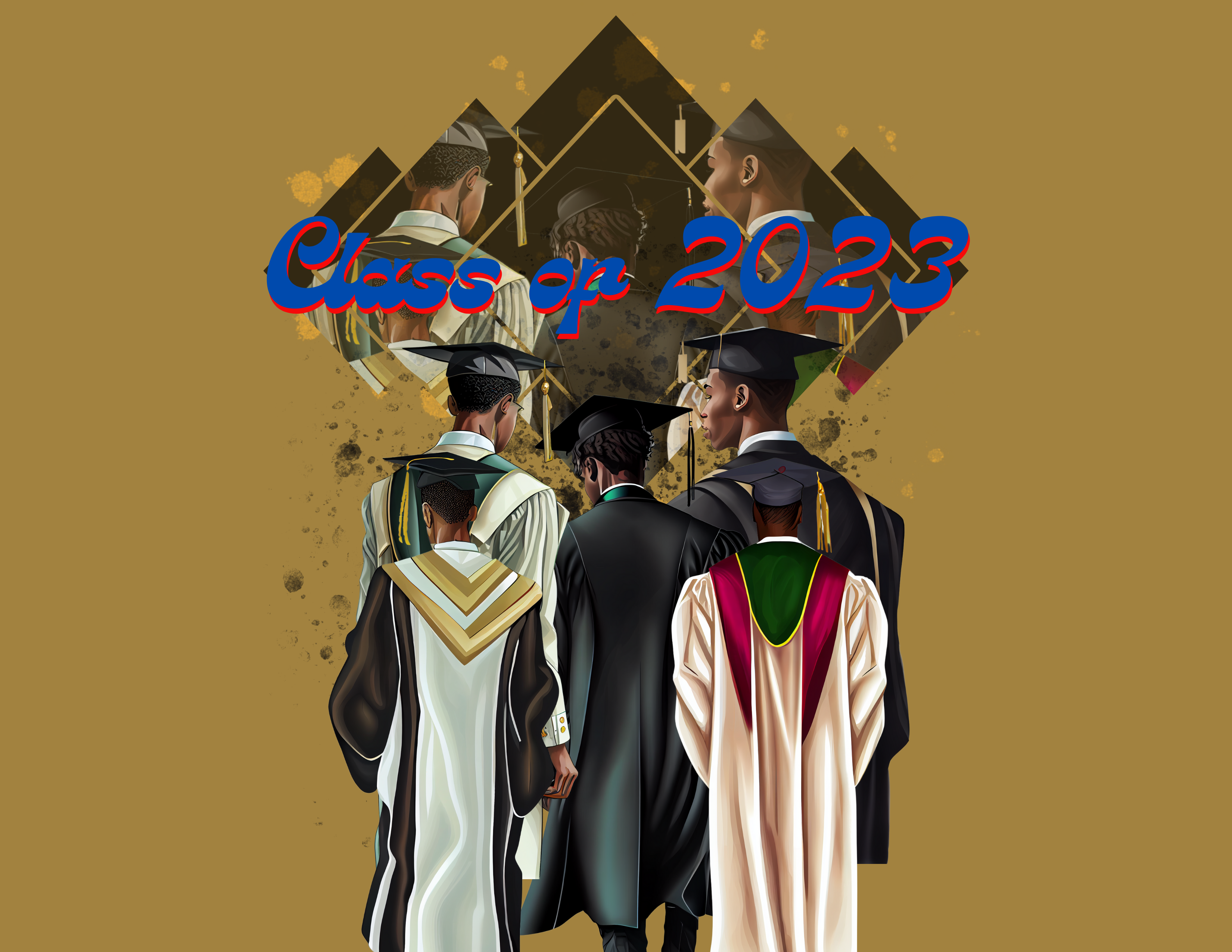 Class of 2023 - Red and Blue – The Kaleidoscope Project, LLC